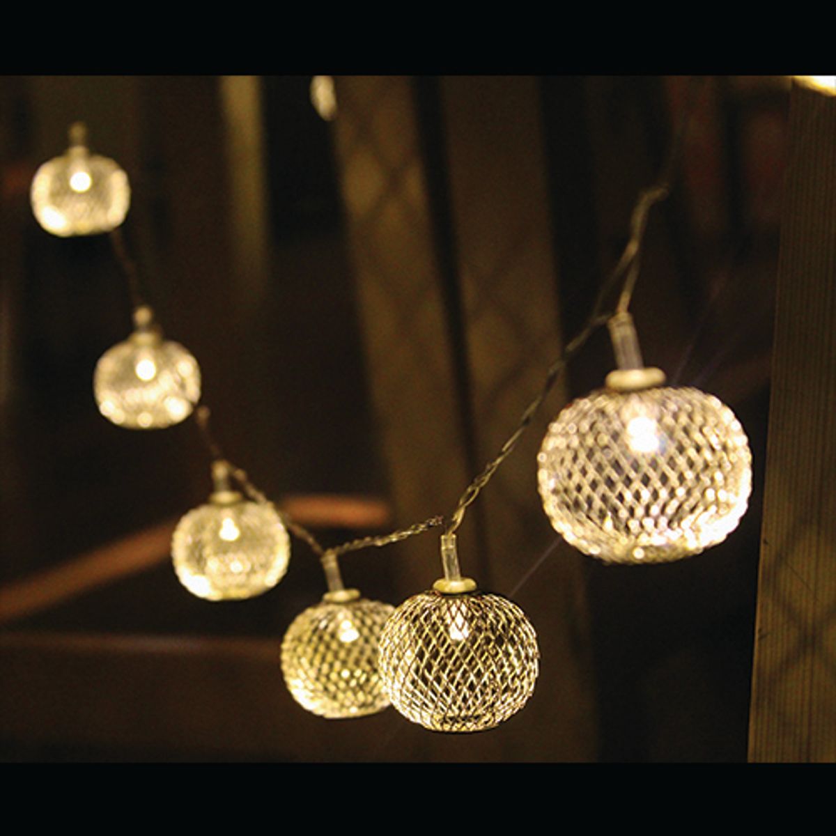 Buy 20 LED string lamp Sphere pendant Diwali decor string light at 20% ...